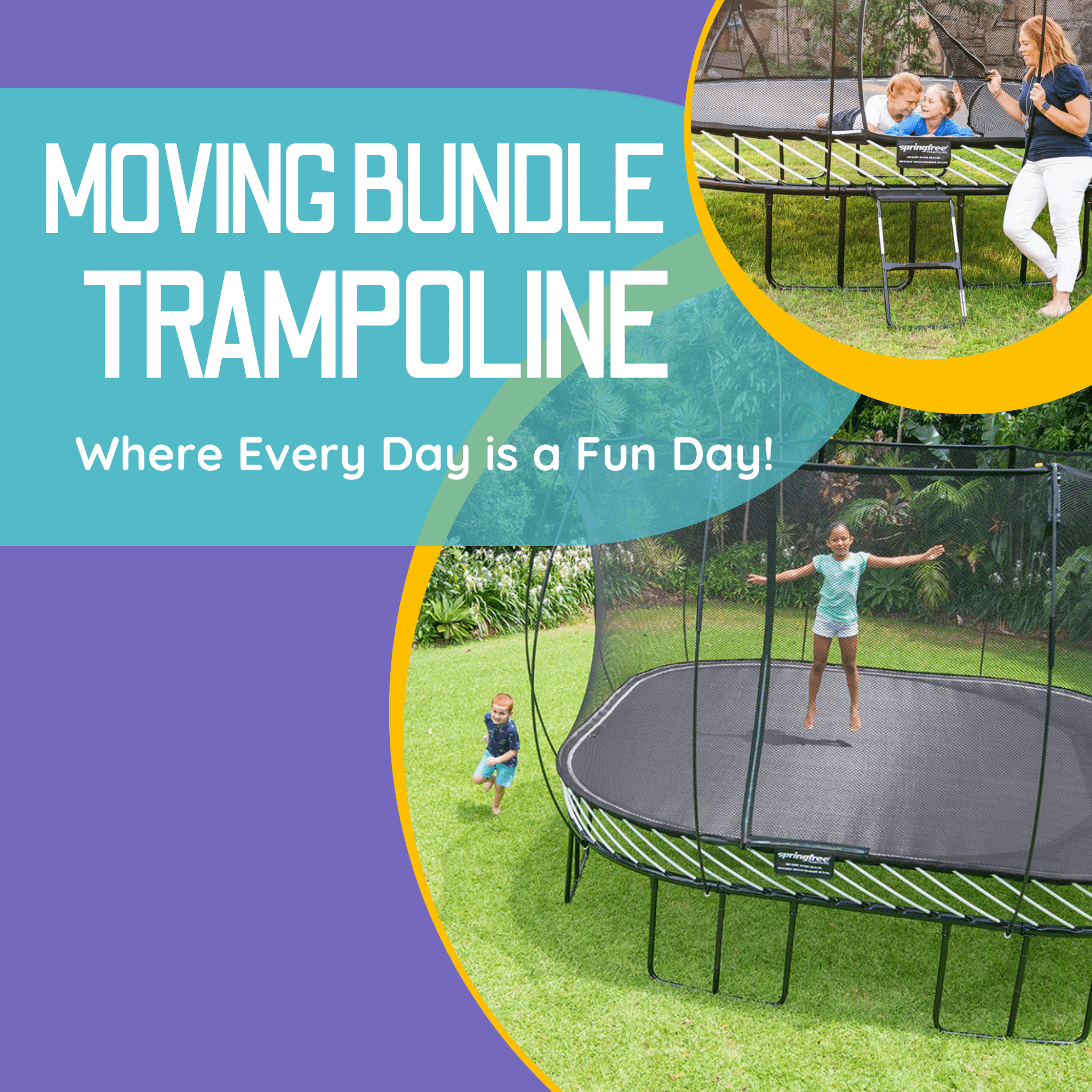 Trampoline Bundles for Kids | Safe & Fun Jumping Experience – Kidzshack