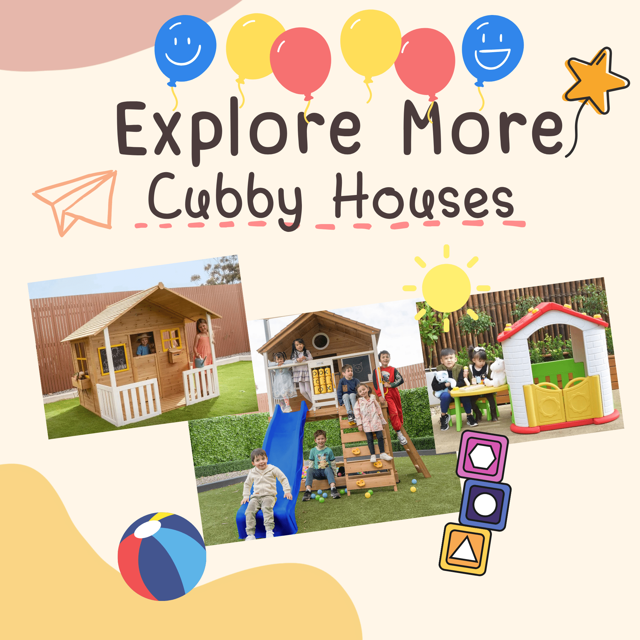 Shop Lifespan Kids Cubby Houses – Slides, Platforms & More! – Kidzshack