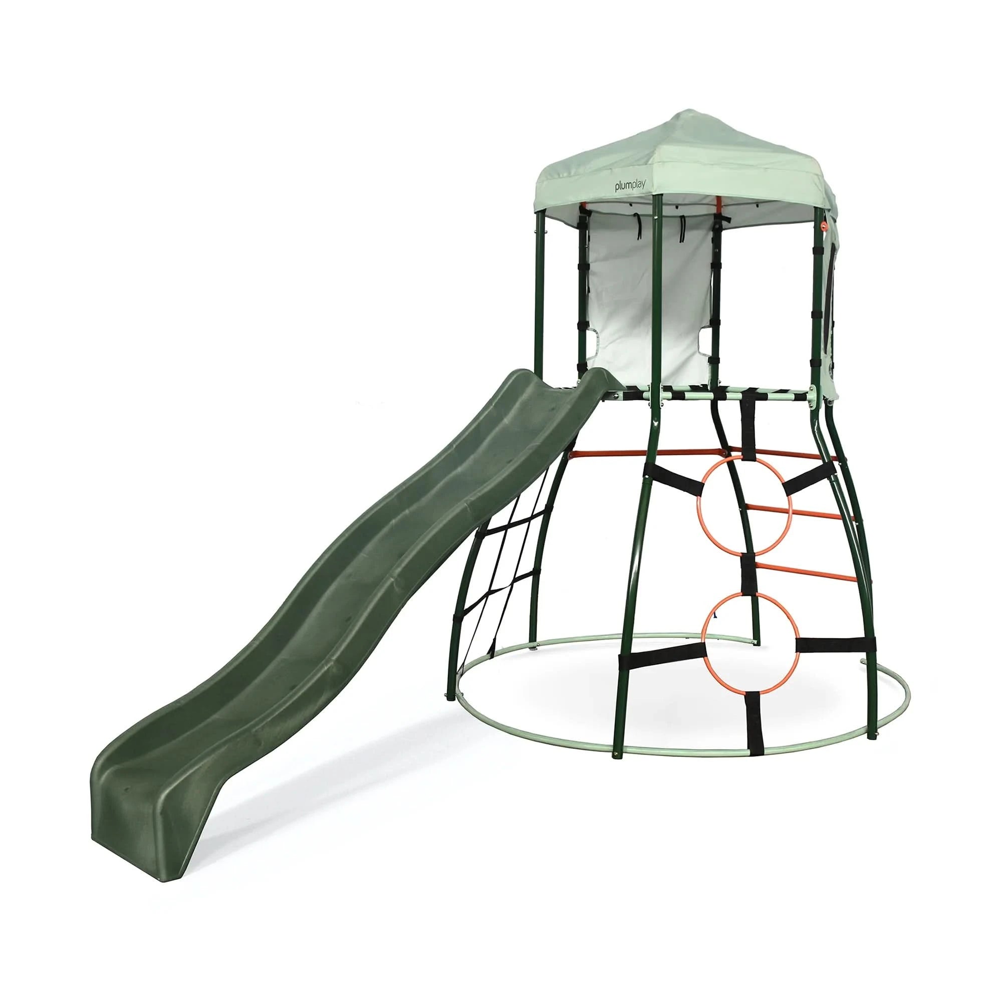 Plum Metal Climbing Dome with Slide – Outdoor Adventure Play (Ages 3+)