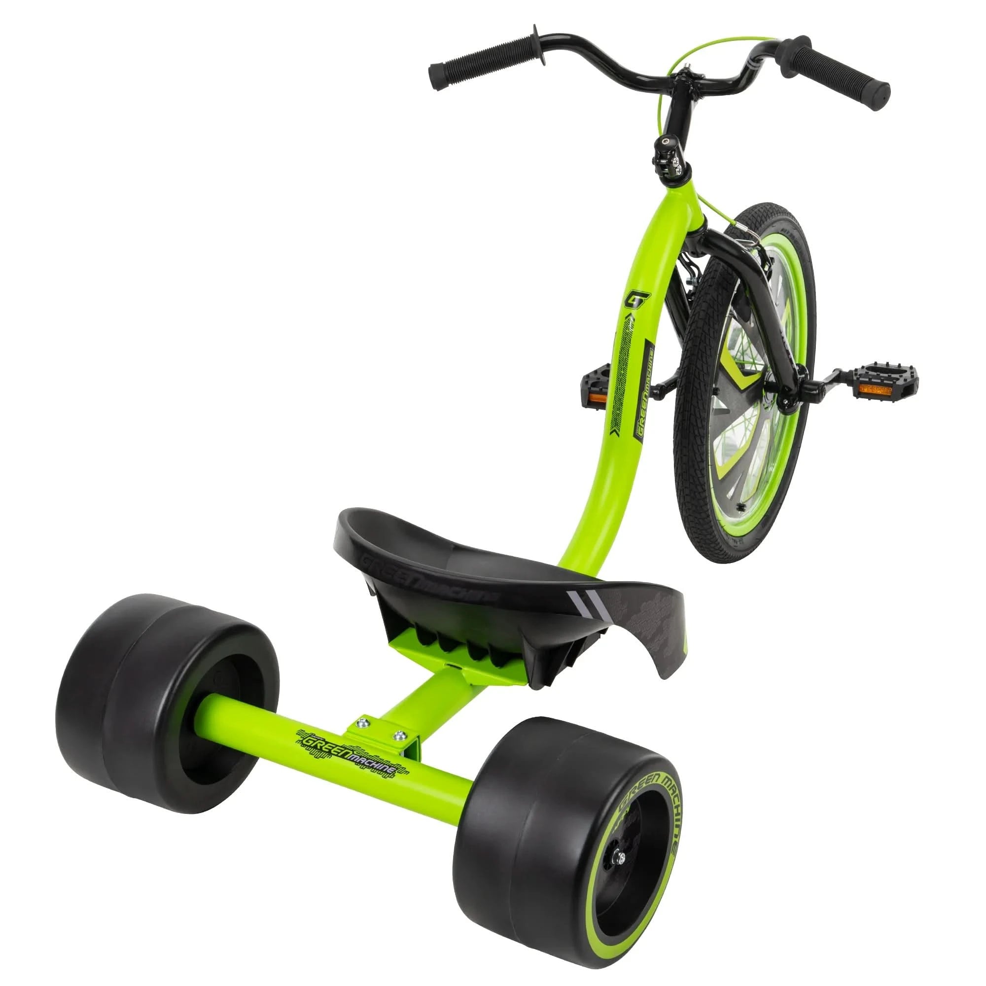 Plum® Green Machine Slider 20-Inch Drift Trike | High-Performance Ride-On