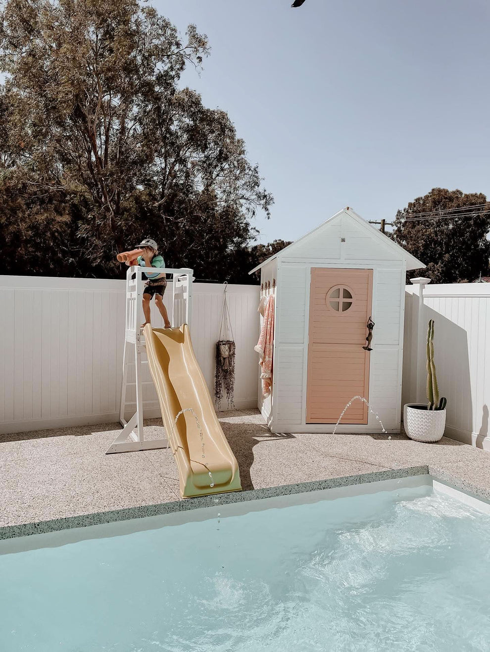 Buy Wooden Pool Beach Change House Storage Shed - Kidzshack