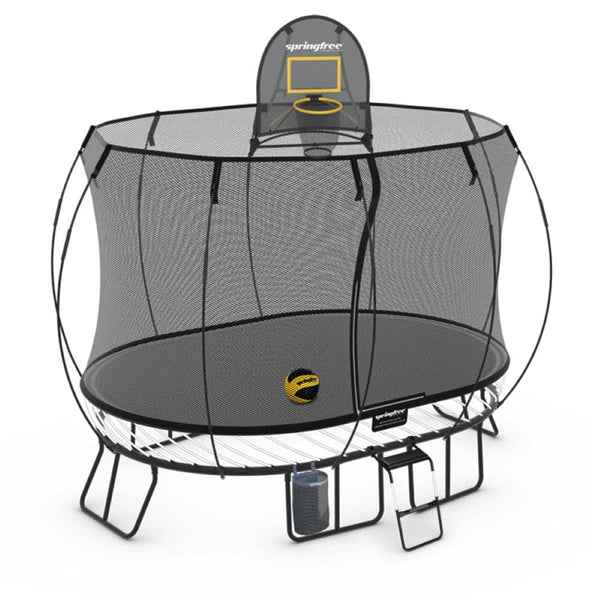 Springfree Medium Oval Trampoline - Sports Bundle