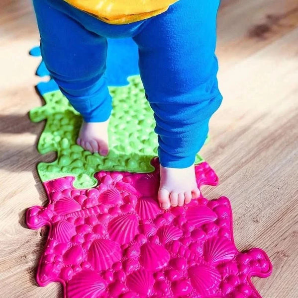 Muffik Rainbow Sensory Play Mat Set - Tinnitots