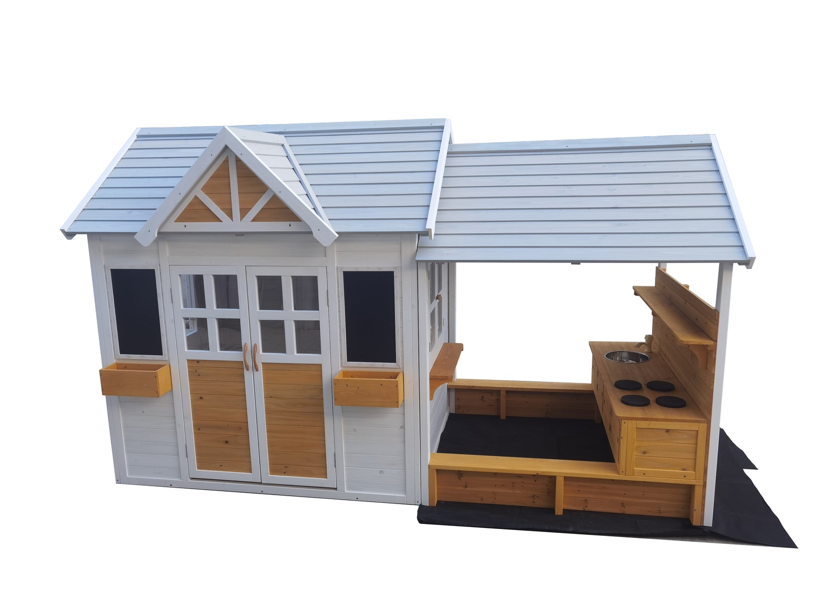 Buy The Country Shack Cubby House - Kidzshack – Kidzshack